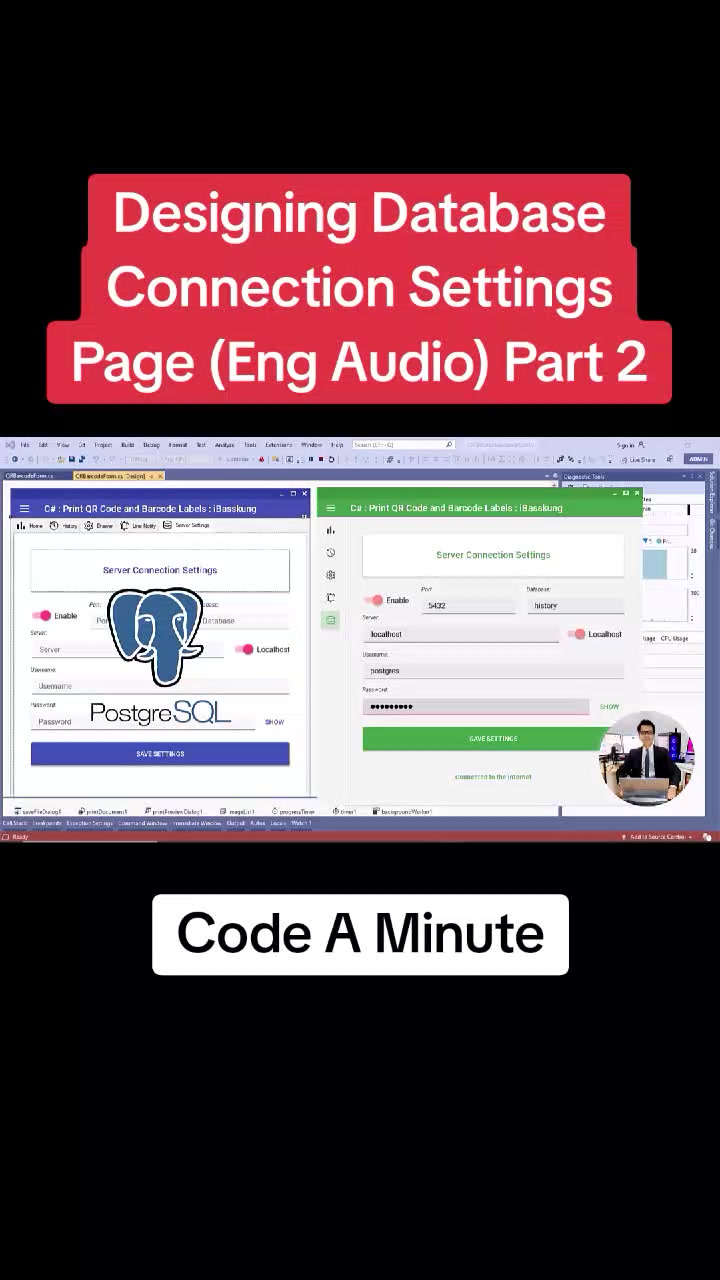 Designing Database Connection Settings | Code A Minute (@codeaminute)