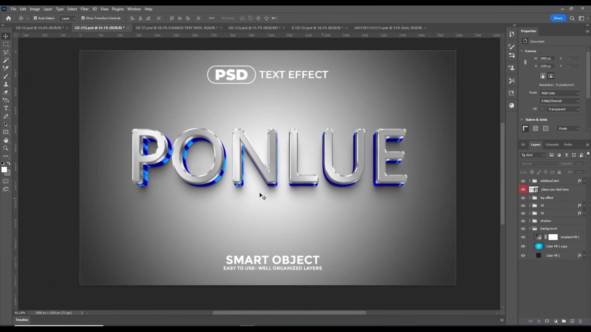 **Free Text Effect PSD Files **Link | សាលា PONLUE ARCHITECTS (@traarchi1)