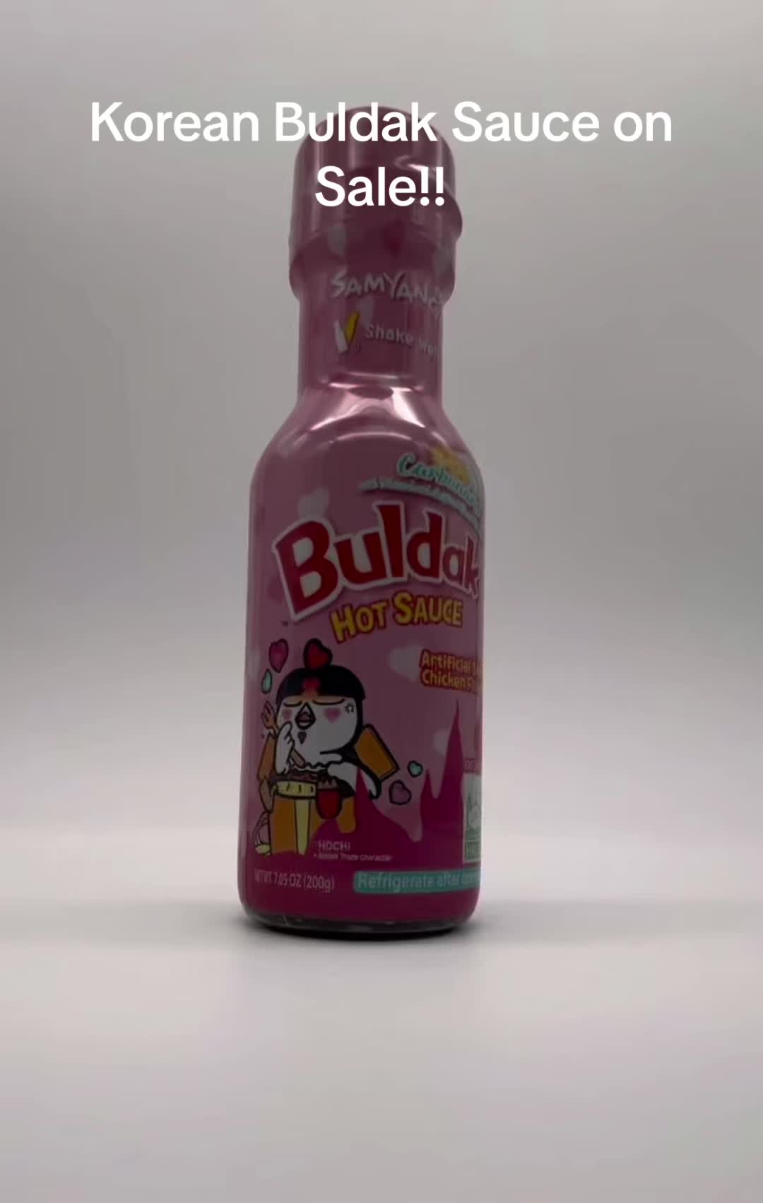 Buldak sauce, known for its fiery kick | GETANG (@getang.usa)