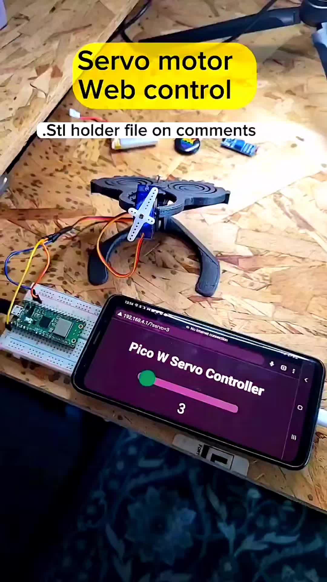 🇺🇸🇧🇷 SAVE it!!! How to control a servo | techtronic3d (@techtronic3d)
