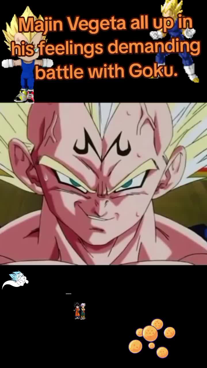 Majin Vegeta just received his powers | Michael.McCool (@michael.mccool)