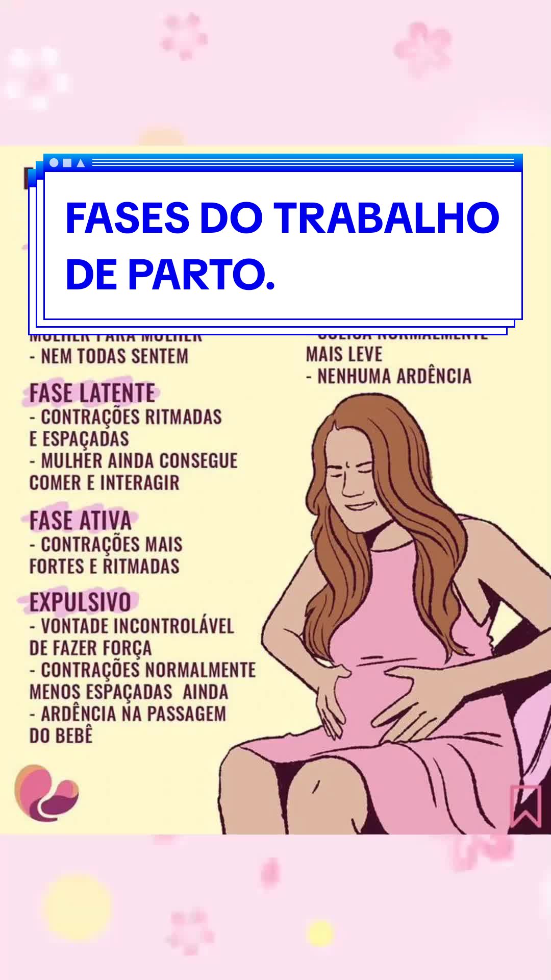 Fases do trabalho de parto | DICAS DE MATERNIDADE MAMÃES 💞 (@recem ...