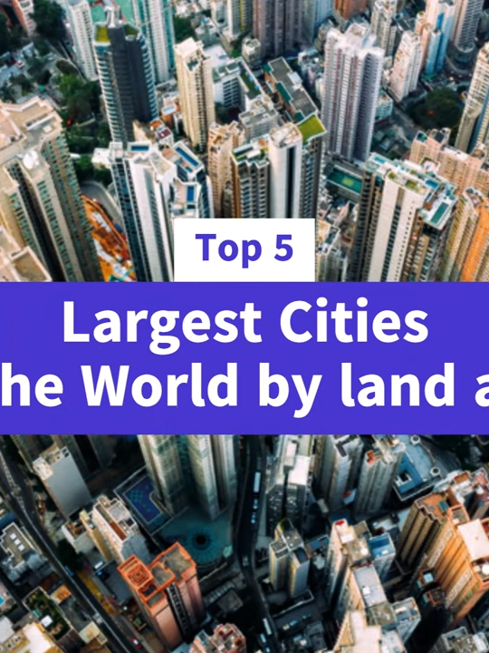 Top 5 Largest Cities In The World by | Diverse Top (@diversetop)