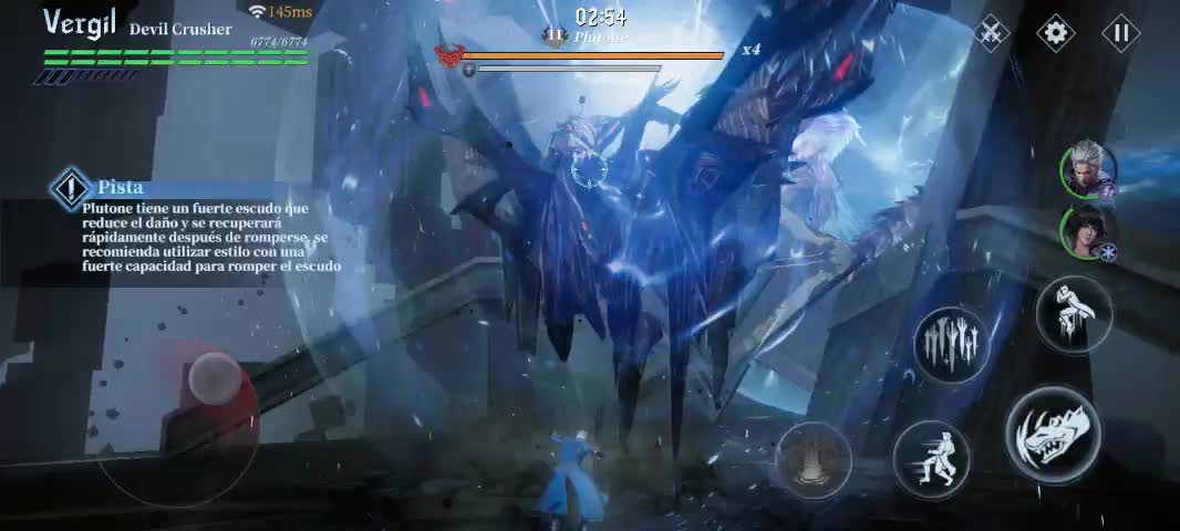 war vs plutone #gameplay #dmc #dmc5 | Esparza (@esparzagame)