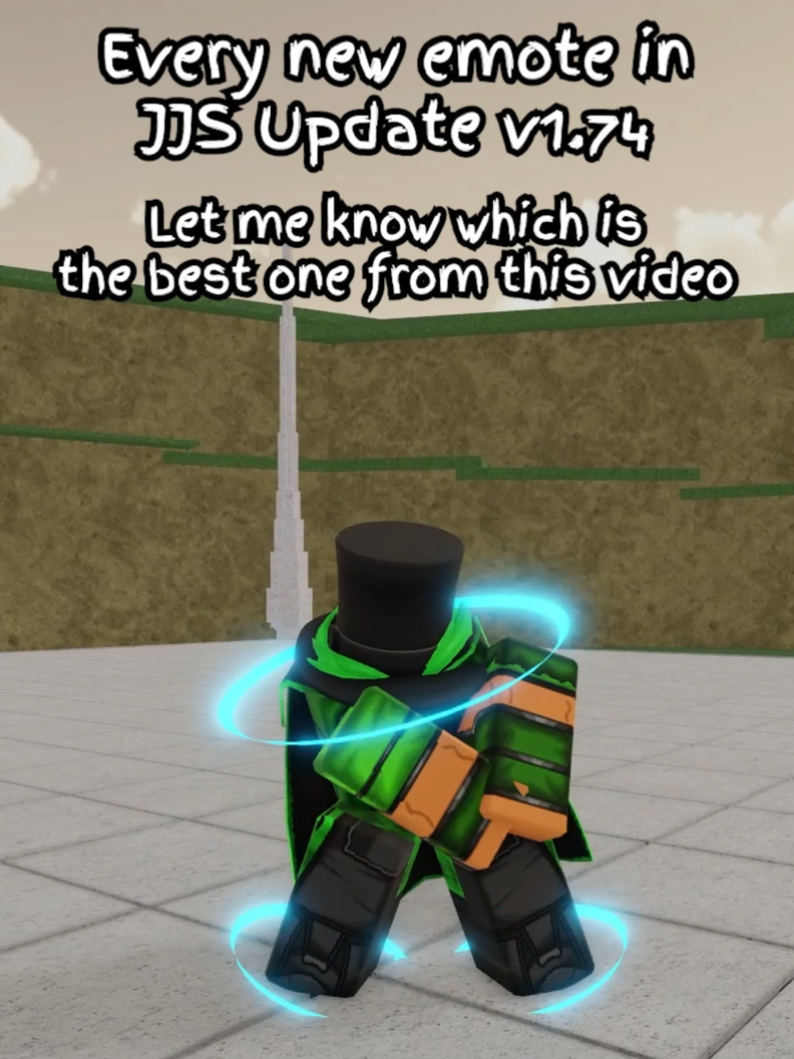 Every new emote in JJS Update v1.74 | | TheHattedMan (@thehattedman)
