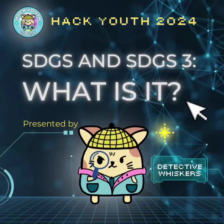 เหล่านักสืบทั้งหลาย รู้รึเปล่าว่า SDGS | HACK Youth 2024 by IFMSA-TH (@hackyouth2024)