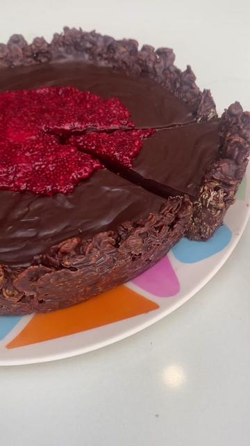 Chocolate Cornflakes Ganache Tart 🍫 | Whitworths Sugar (@whitworthssugar)