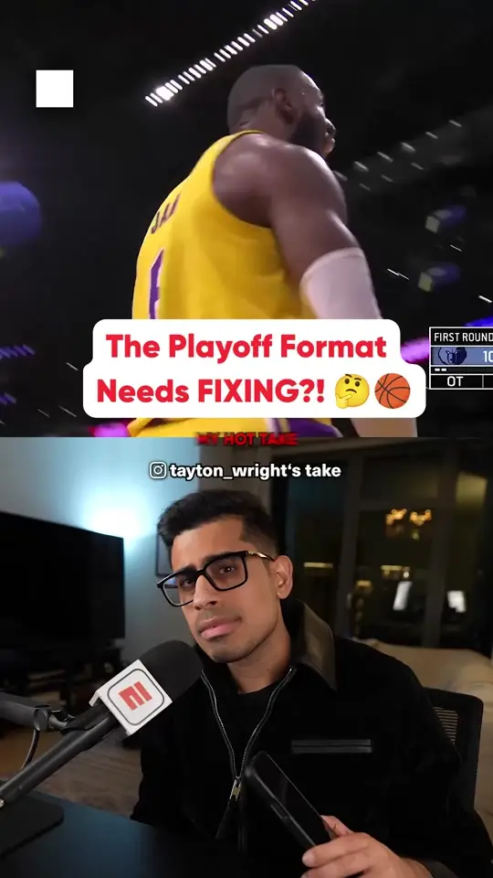 Should the NBA playoff home game order | Omar Raja (@omar)