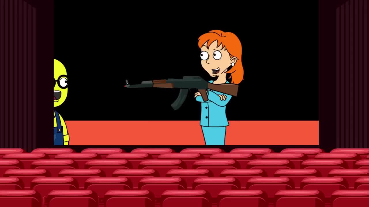 Rosie Misbehaves at the Despicable Me 4 | Rack Animate (@rackanimate)