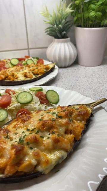 Patlidzan punjen piletinom 🍆 | Haleza_food (@haleza_food)