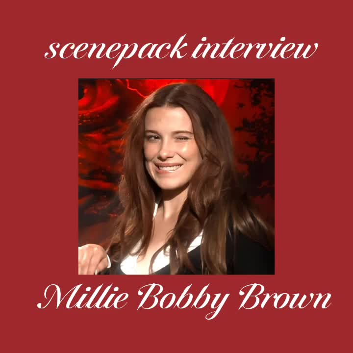 | Scenepack Millie Bobby Brown | • • | ♡𝐒𝐢𝐞𝐧𝐧𝐚♡ (@siennafx6)