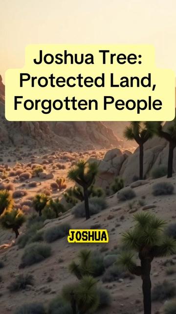 Joshua Tree: Protected Land, Forgotten | National Parks Uncovered ...