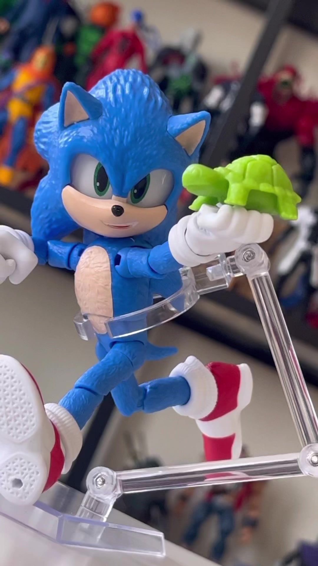Sonic!!! Unboxing and posing @jakkstoys | Dos Bros Toys (@dosbrostoys)