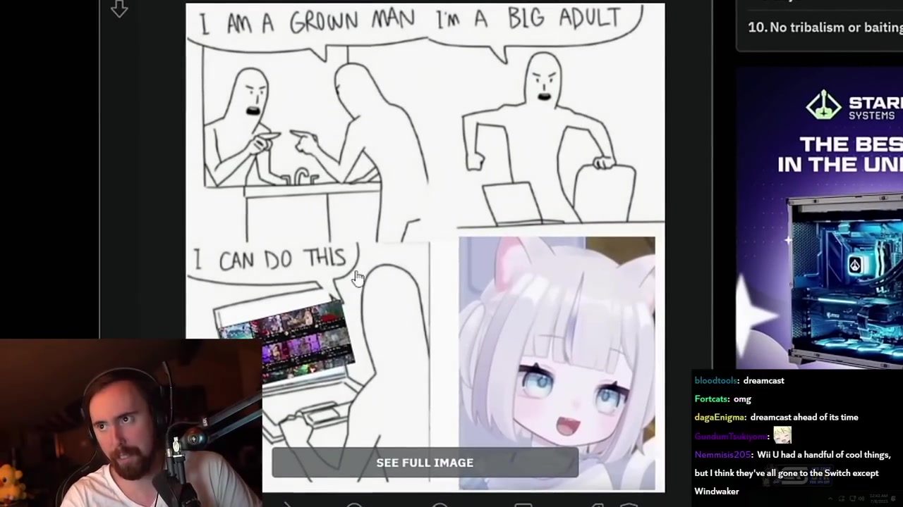 Asmond Accidentally Made a VTuber Go | NekoSurf (@nekosurf)