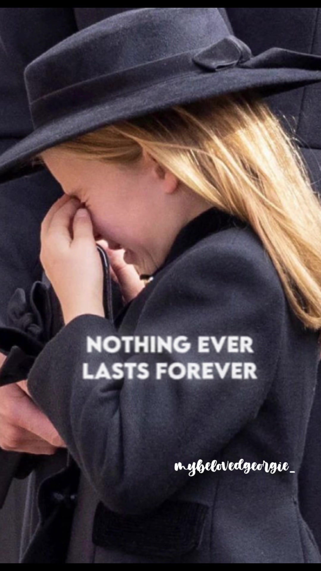 The photo of Charlotte crying broke my | mybelovedgeorgie ...