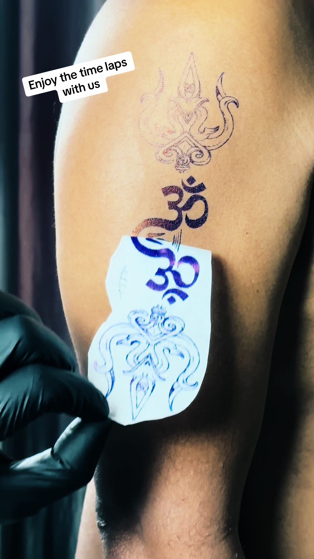 Shiva trishul and ganesh tattoo | Colonel tattoo shop (@coloneltattooshop)