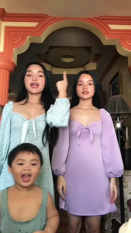 just learned the dance awhile ago | aicyandtrisha (@fabetwinz)