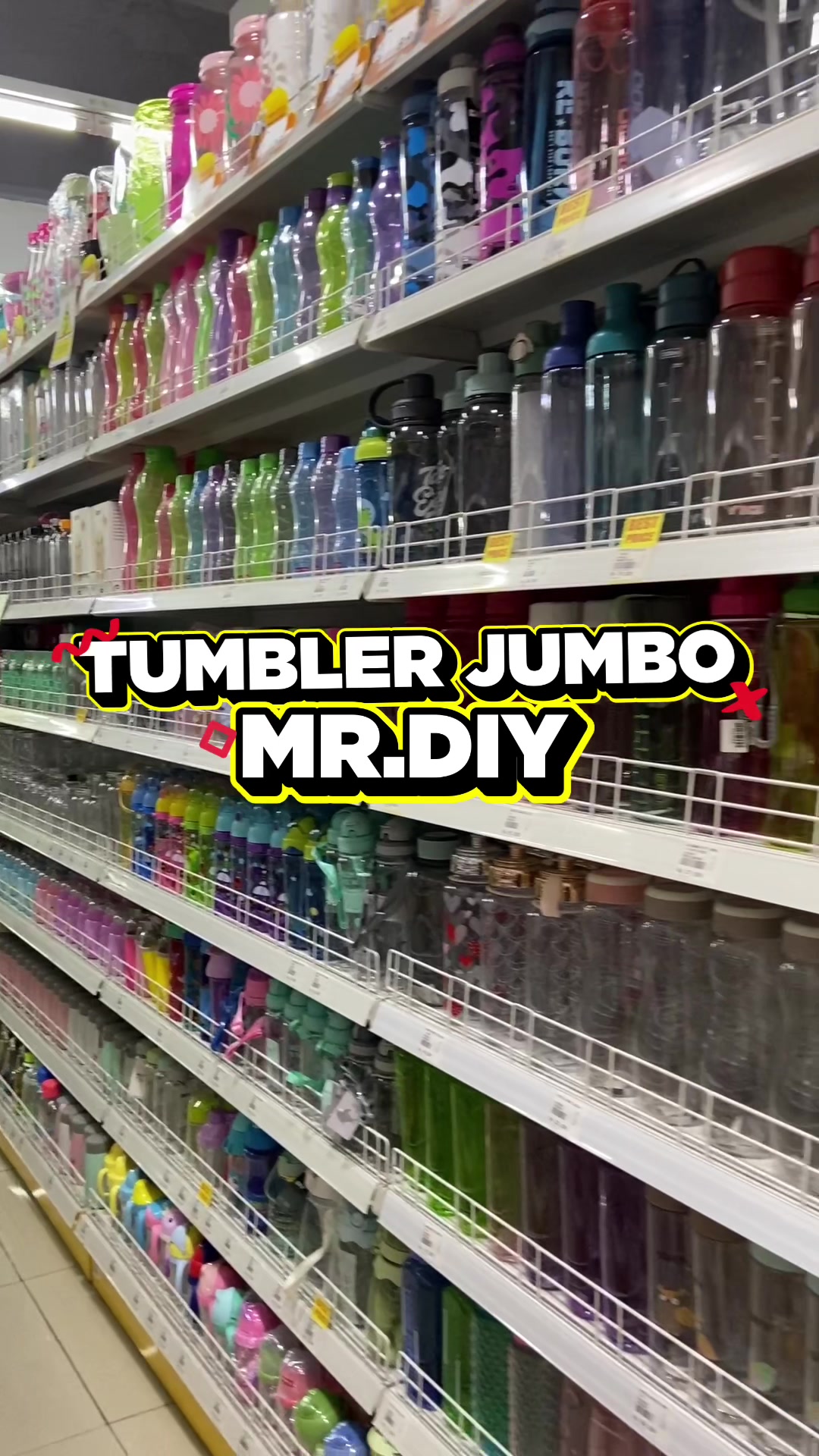 Tau gak sih, kita harus minum 2 liter | MR.DIY Indonesia (@mrdiy.indonesia)