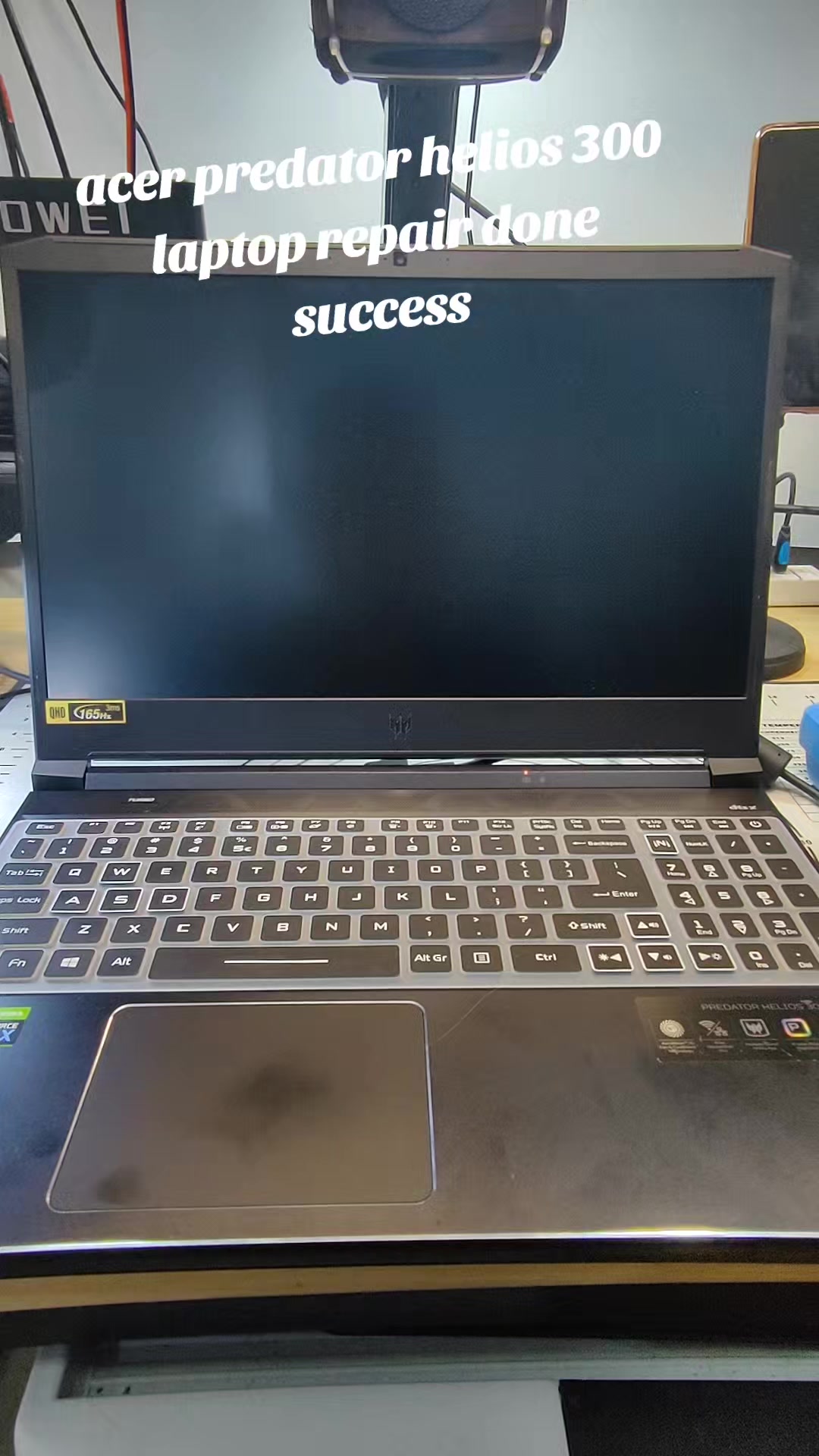 gaming laptop repair done success acer | engr. michael apple & gamers ...