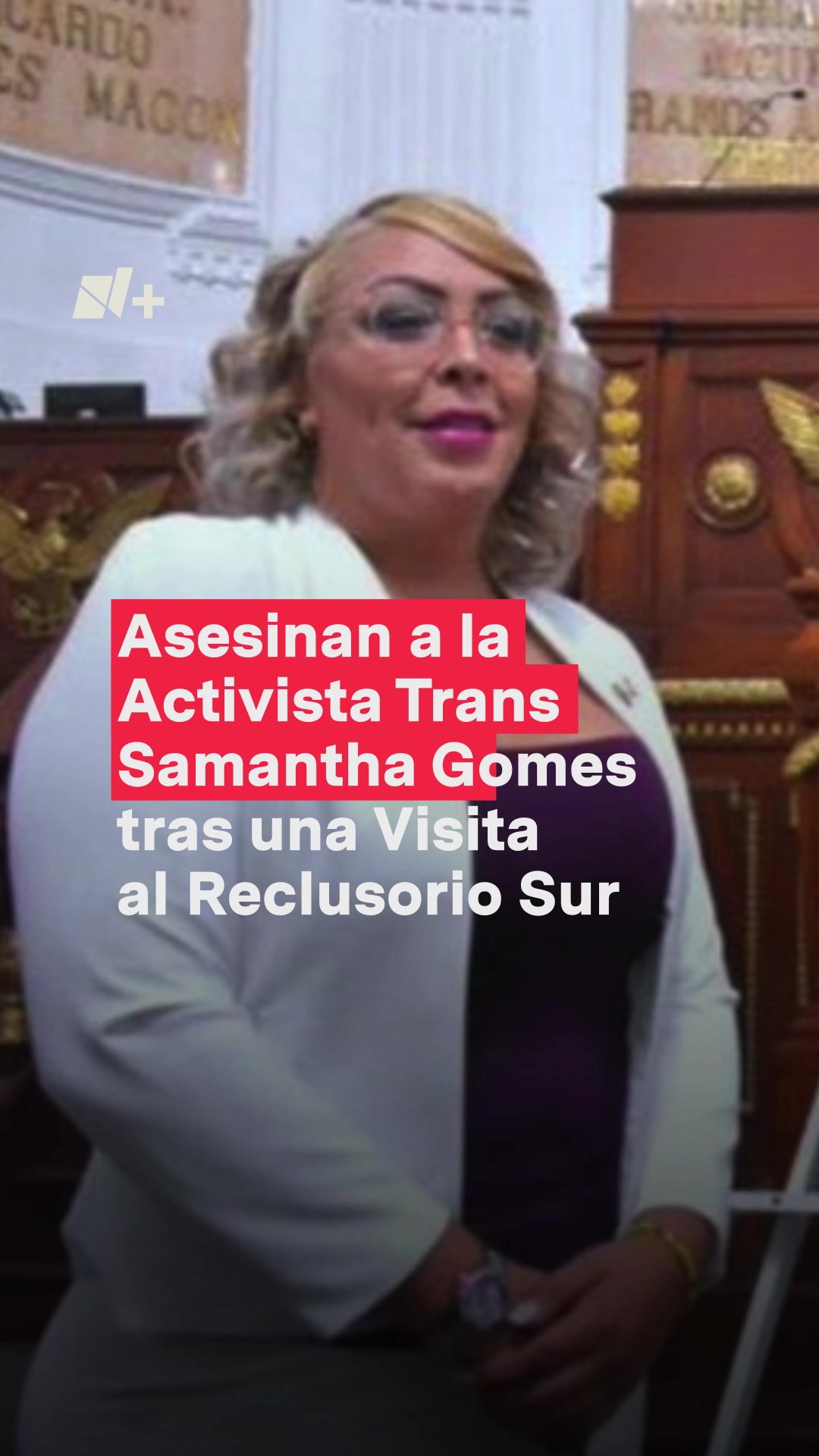 La activista trans Samantha Gomes | Nmás (@n.mas)