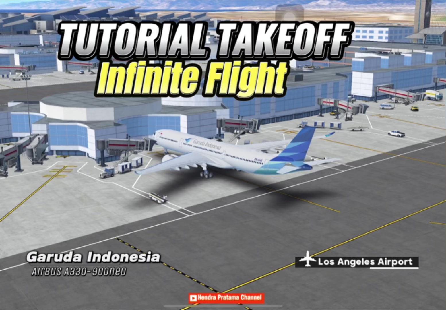 Tutorial Takeoff Airbus A330-900neo | Hendra Pratama (@hendraaviation)