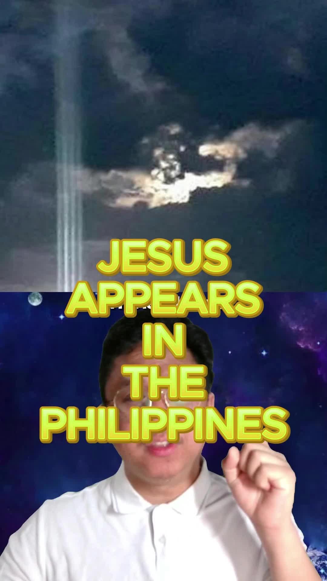 Jesus appears in the Philippines | Jeremiah Tiongson (@jeremiah_tiongson)