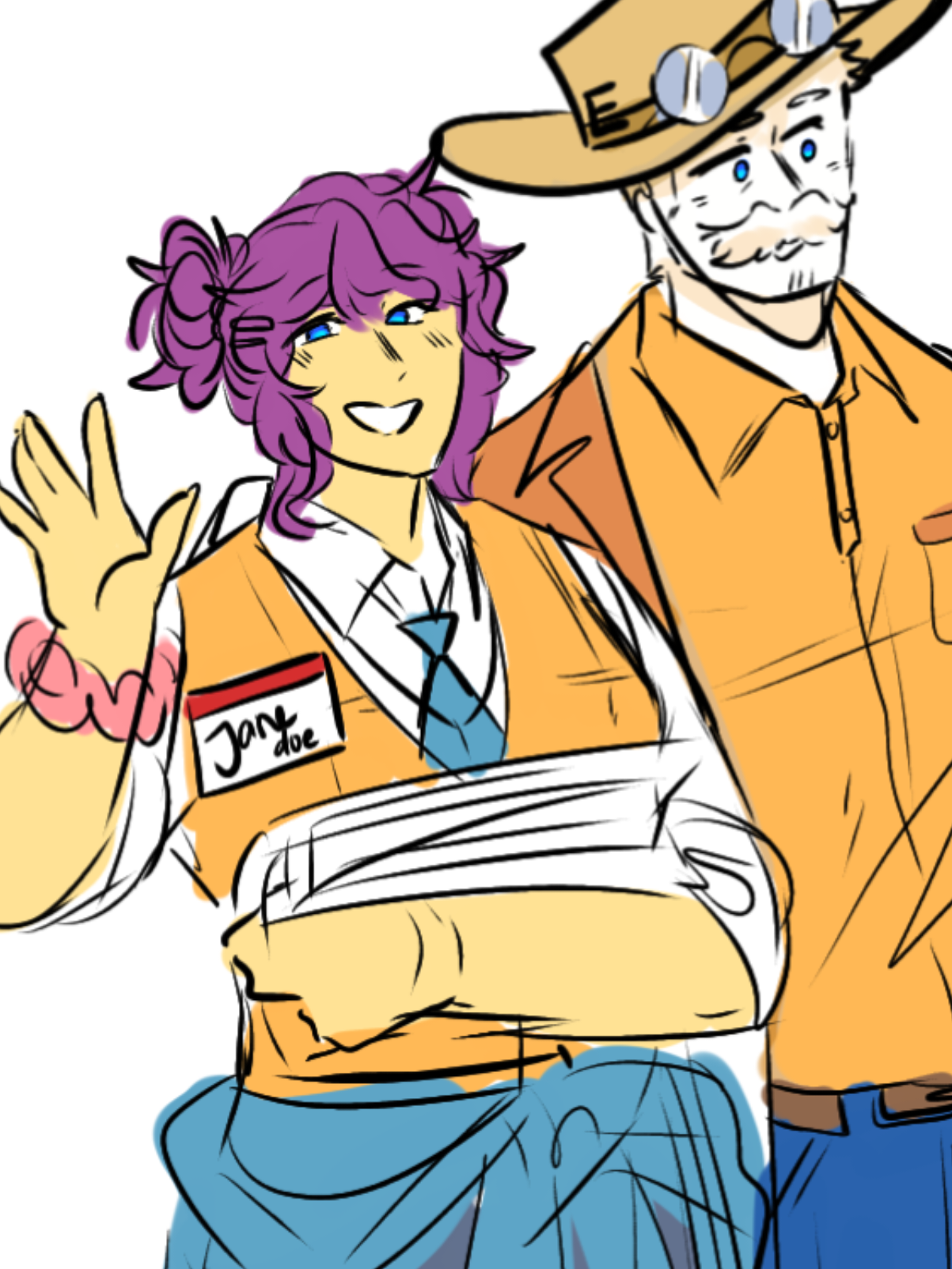 (this is just a headcanon) suddenly | Nikkō (@nikko_kage)