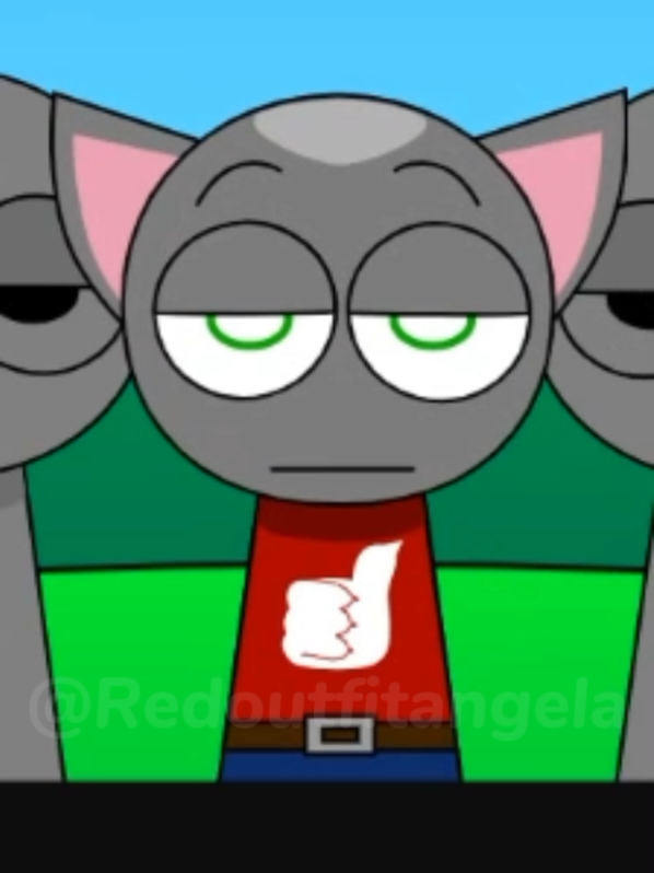 Talking Tom in sprunki pyramixed | | Red outfit Angela (@redoutfitangela)