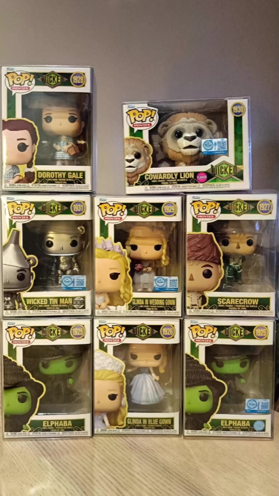 Wicked: For Good - Funko Pop! Showcase | Oswald Ow (@oswald.ow)