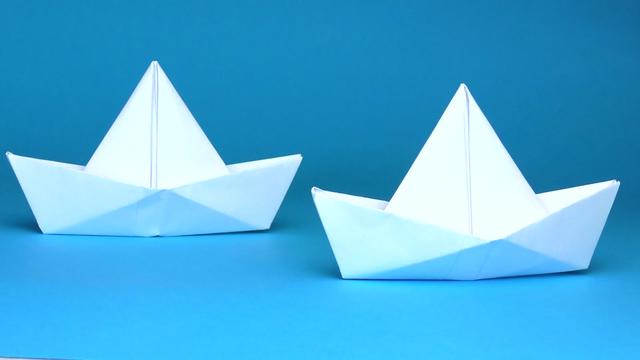 How To Make a Paper Boat That Floats | Origami, Paper Craft (@paper ...