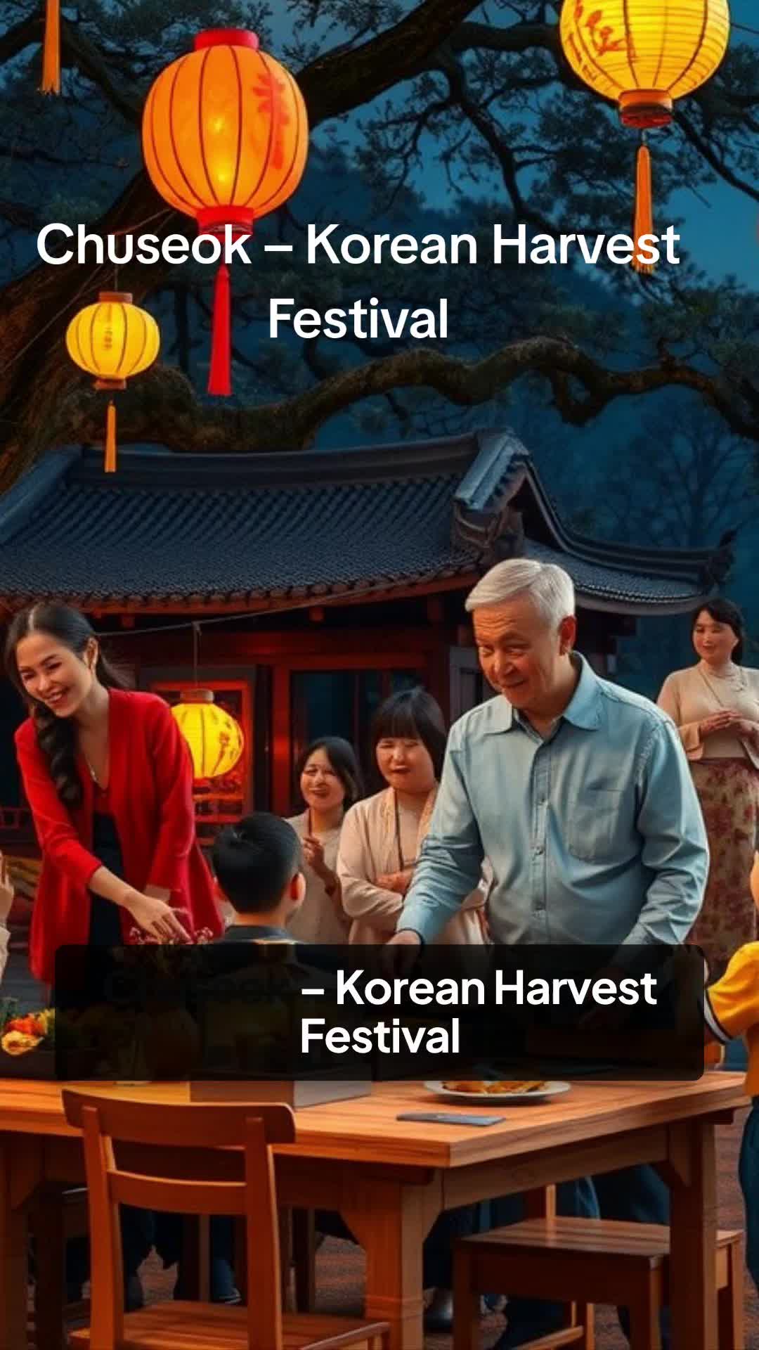 Chuseok – Korean Harvest Festival | Holiday Happiness (@holliday.happiness)