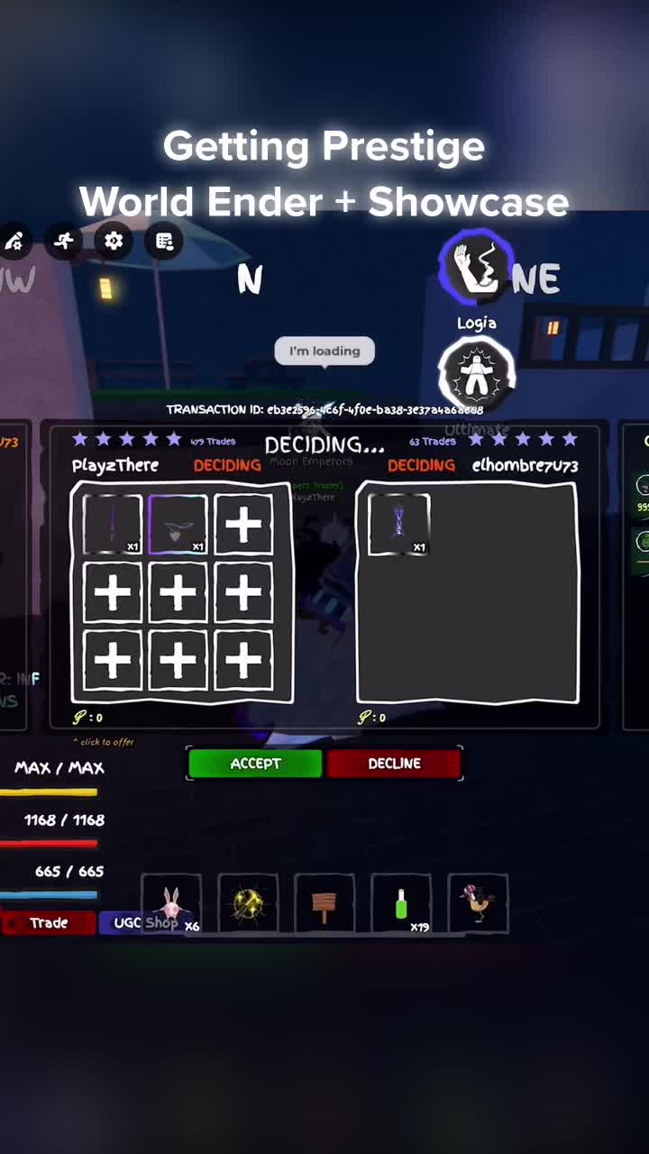 Getting Prestige World Ender in GPO! | oliviergpo (@oliviergpo)
