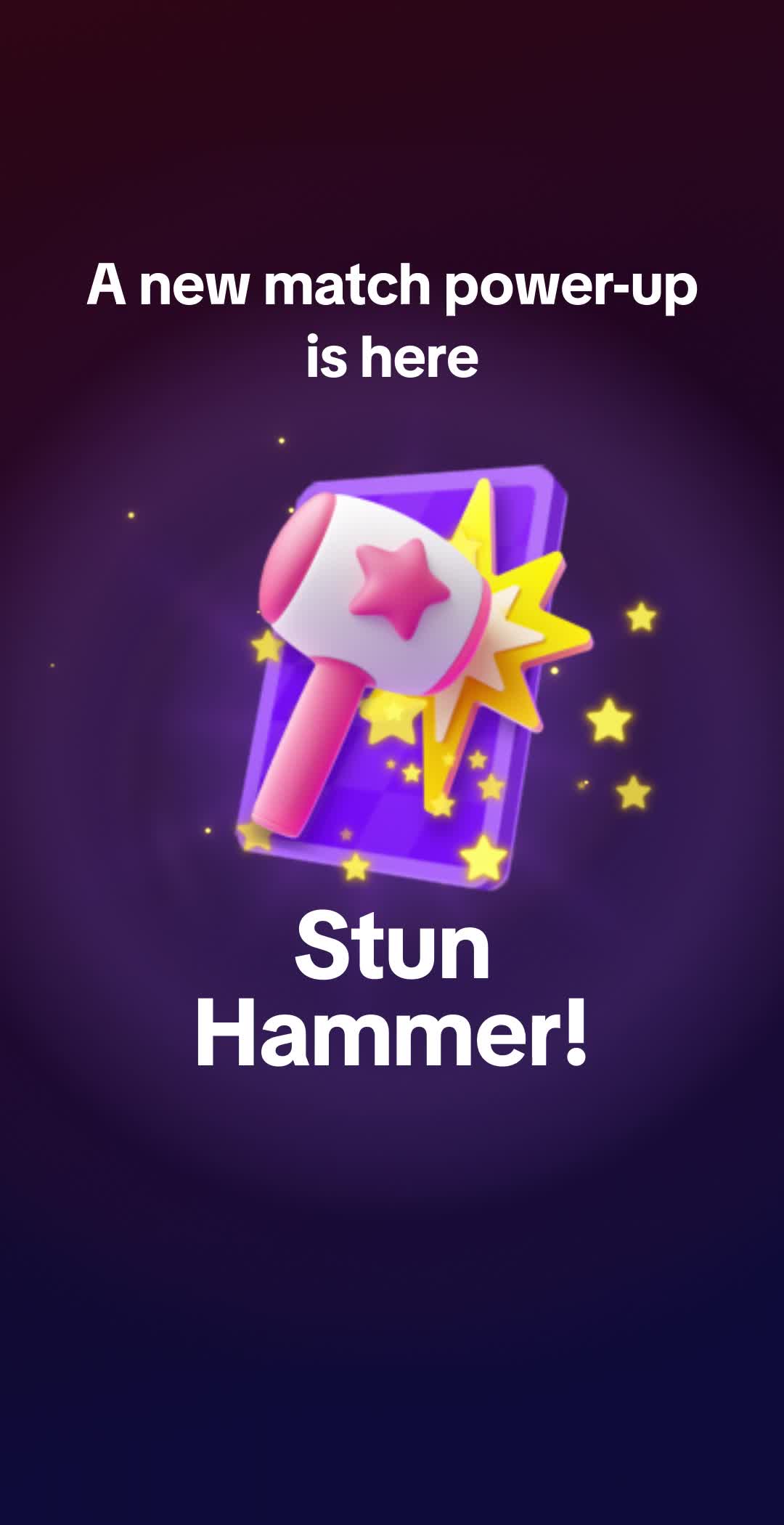Use the new Match Power-Up: Stun Hammer | TikTok LIVE (@tiktoklive)