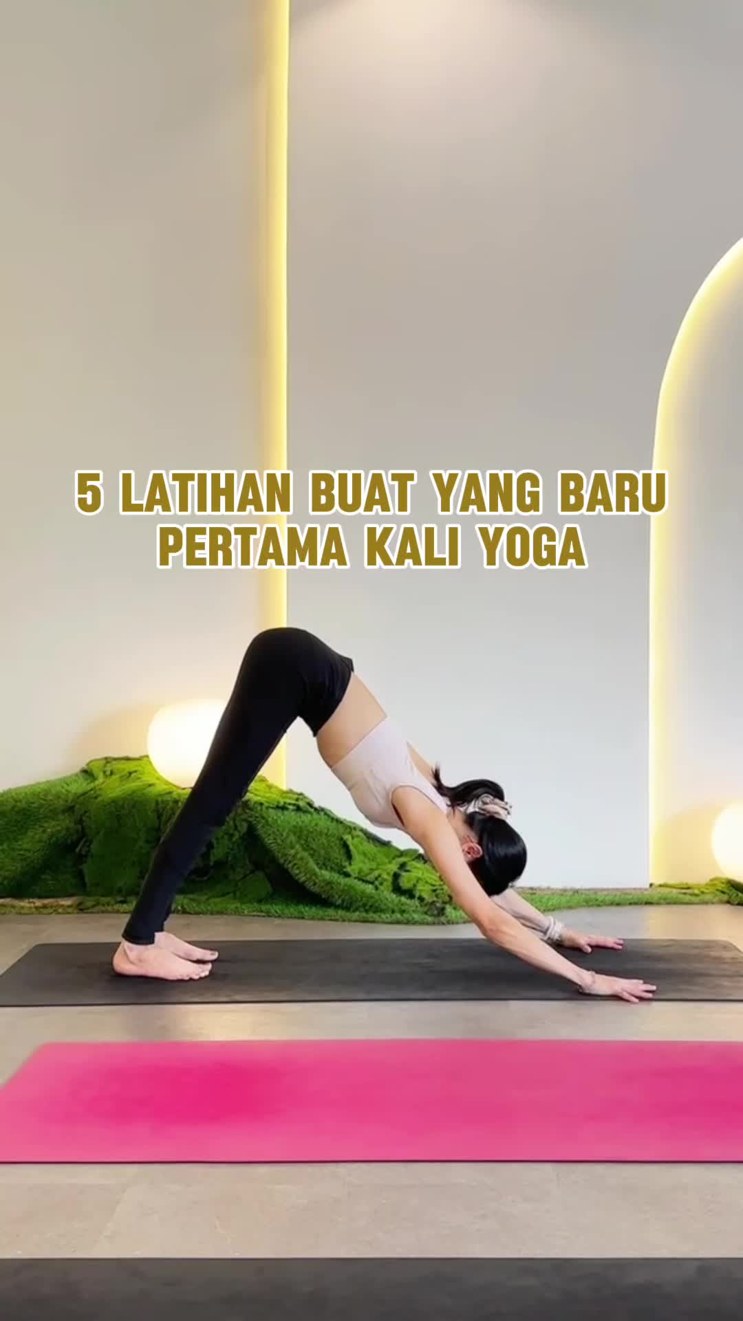 5 POSE YOGA buat yang baru mulai yoga💕 | Namata LaVinaya (@namatalavinaya)