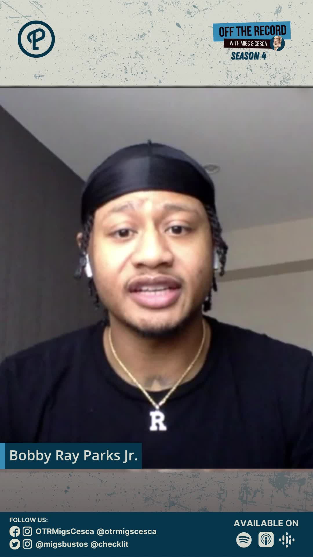 Bobby Ray Parks Jr. shares his | otrmigscescapodcast (@otrmigscescapodcast)