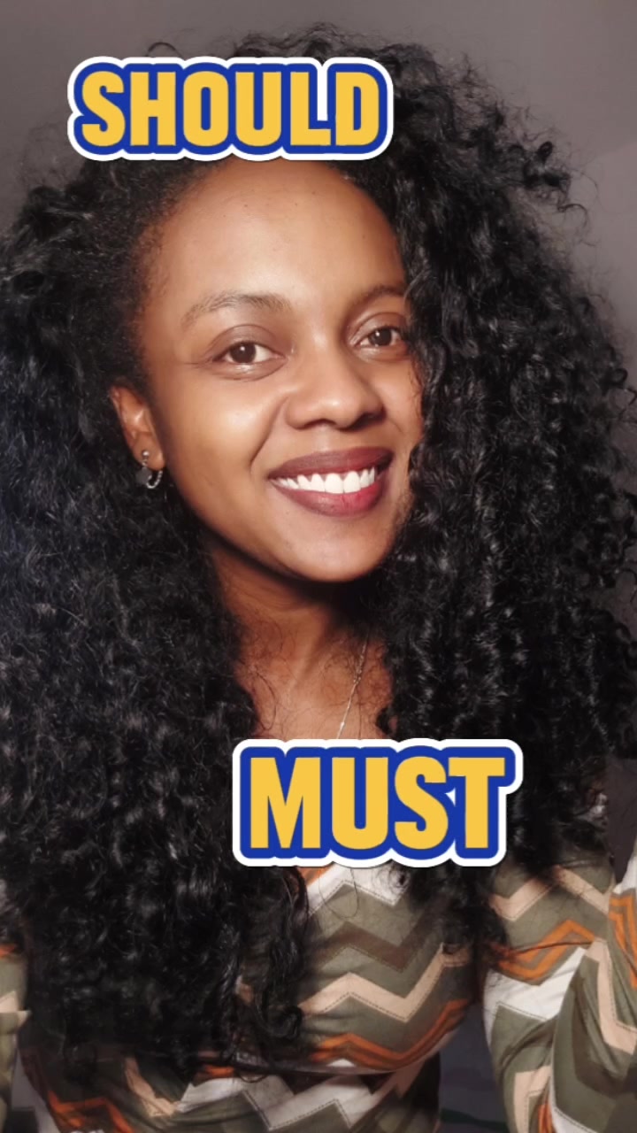Diferencia entre Must y Should | La profe de Colombia ...