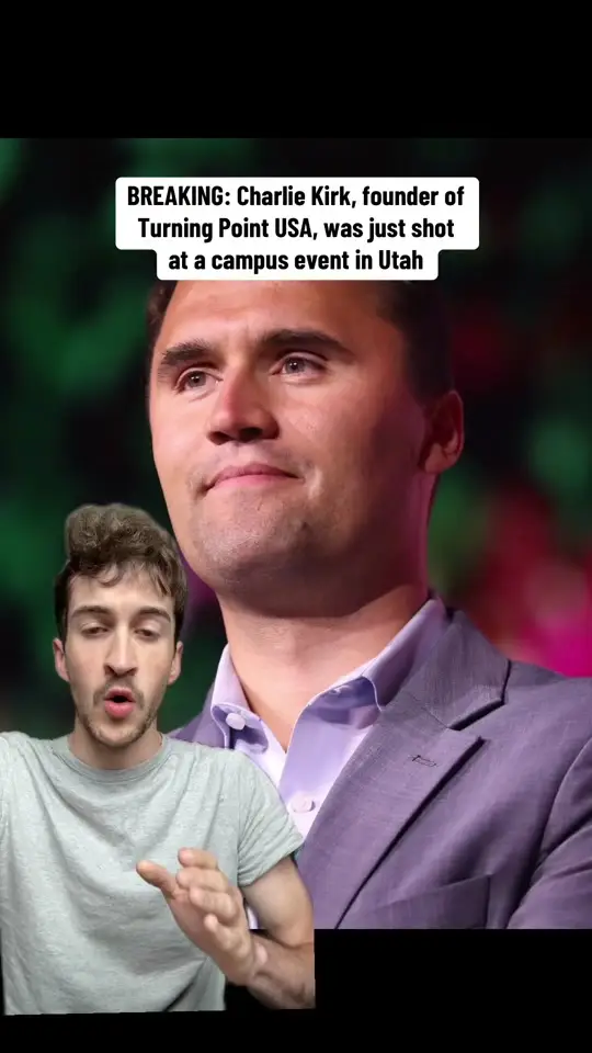 BREAKING: CHARLIE KIRK WAS JUST SHOT ON | Logan Dubil 🇺🇸 (@thelogandubil)