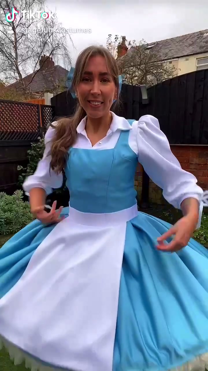 Our Belle transformation dress 2.0! ️ | Stagefunk Costumes ...