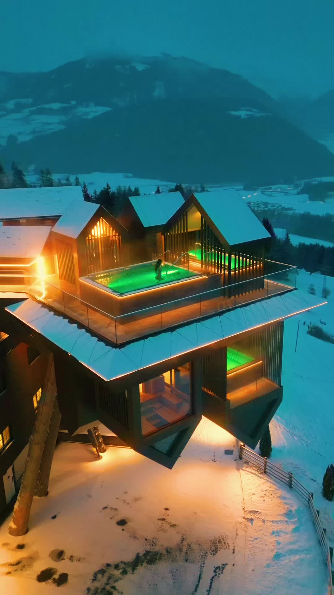 The most insane spa building in the | Adrian Baias (@adrian.baias)