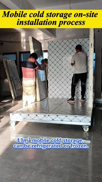 The 13m³ small mobile cold storage | BRDECO_PANELS14 (@brdeco_panels14)