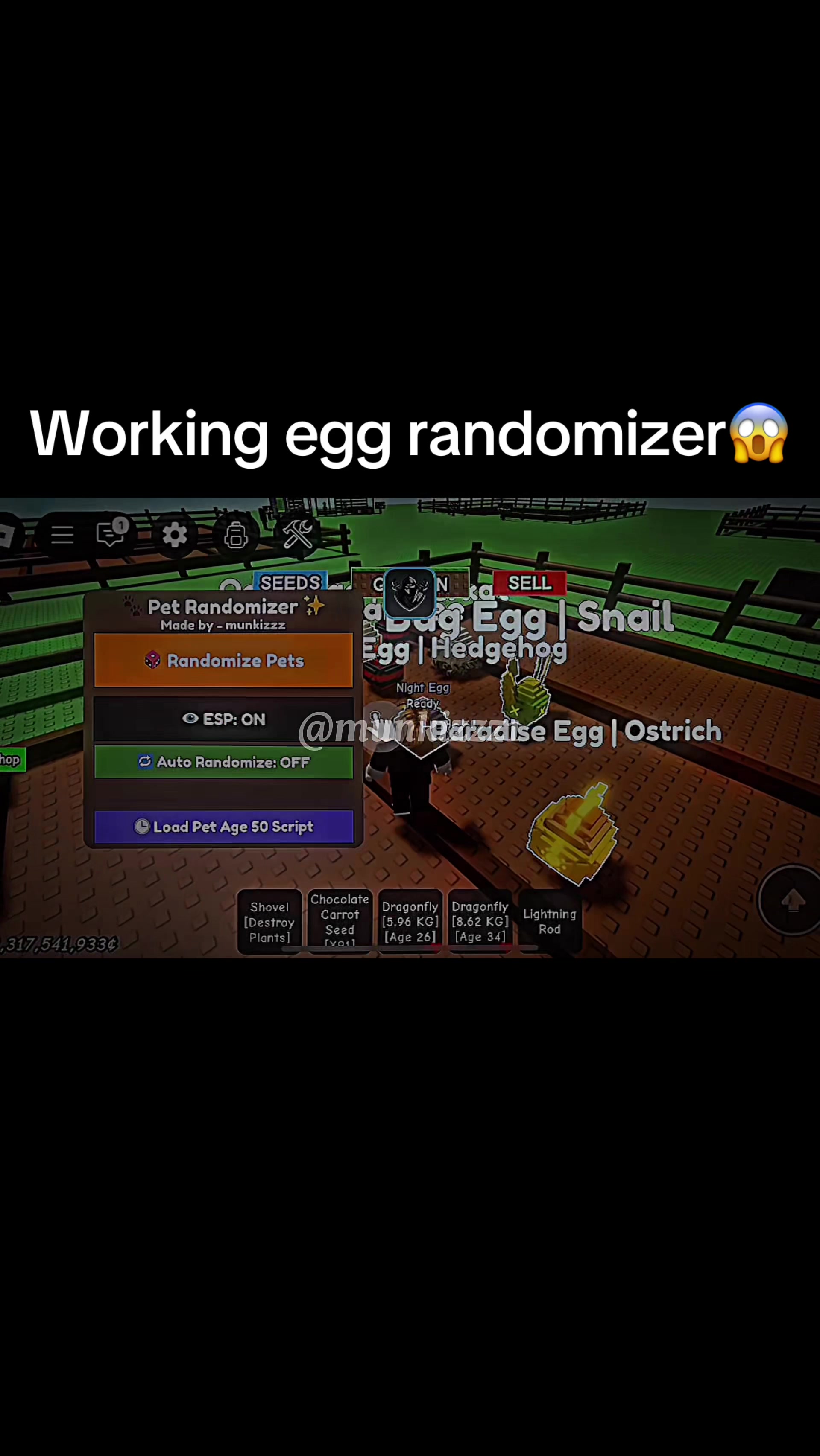 Grow a garden egg randomizer V2 | munkizzz (@munkizzz1)