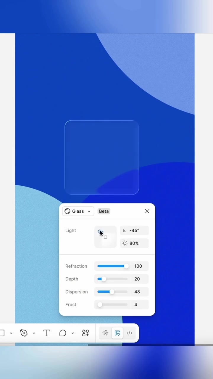 Figma just dropped a glass texture | UXmastermind | UI/UX | Figma ...