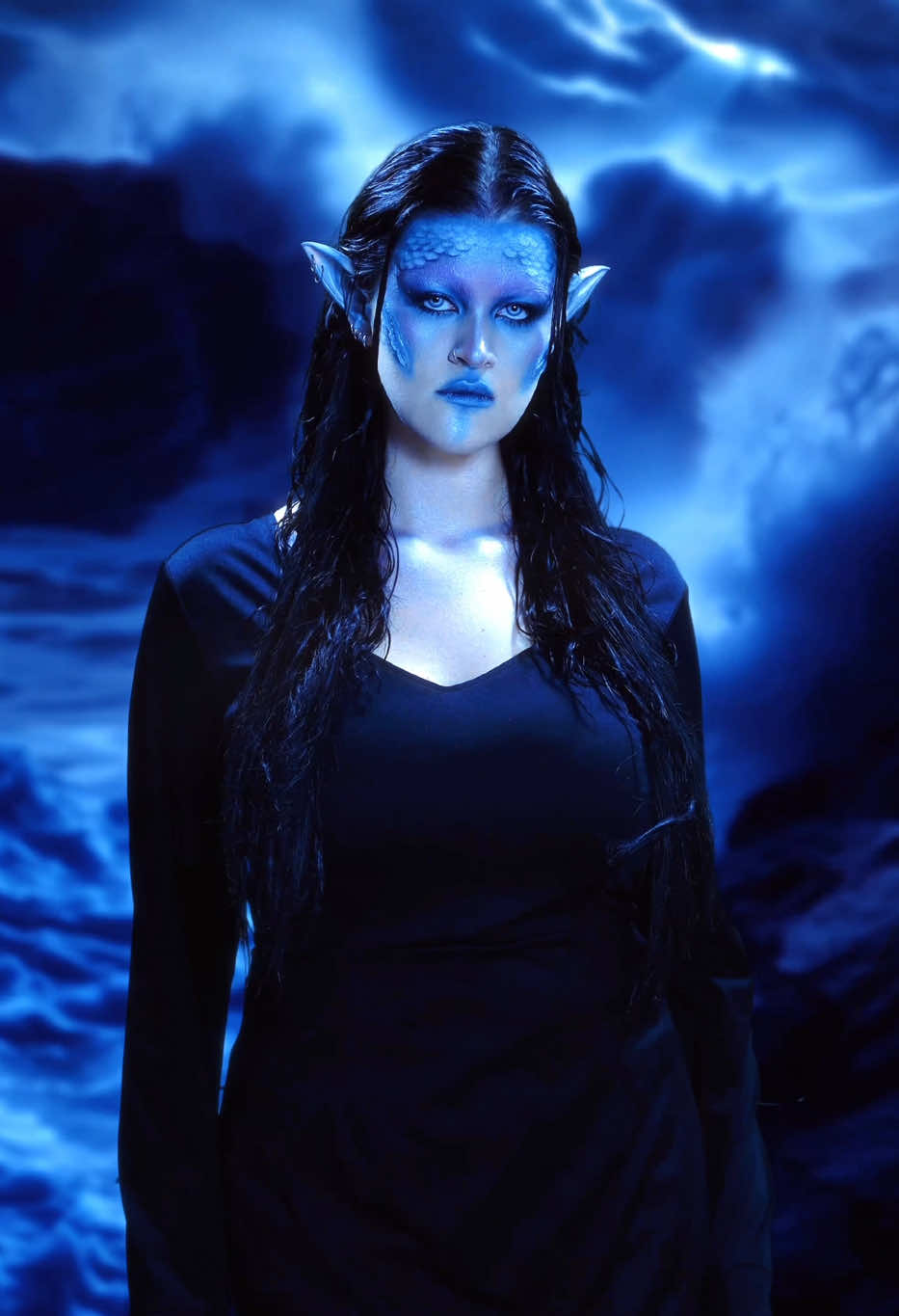 I tried to scream #siren #sirenmakeup | moloco 🇺🇦 (@moloco.o)