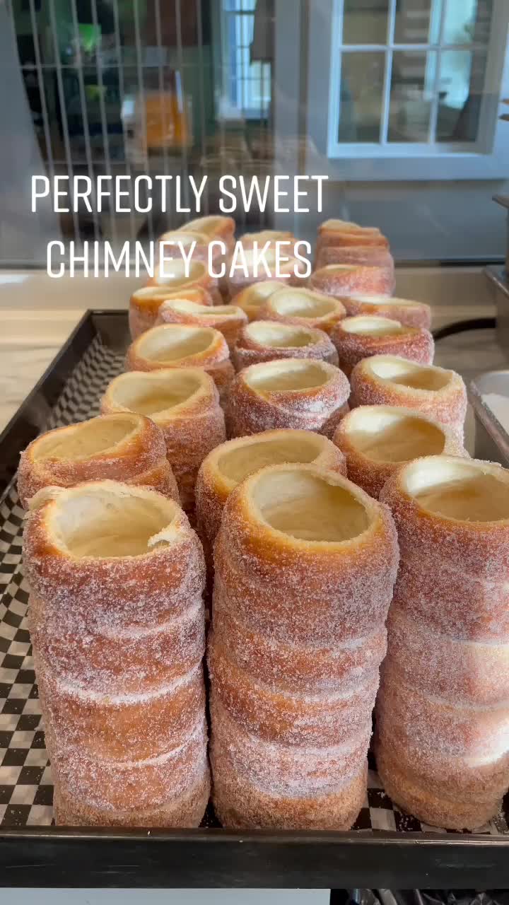Original Chimney Cakes fresh out of | Budapest Bakeshop (@budapestbakeshop)