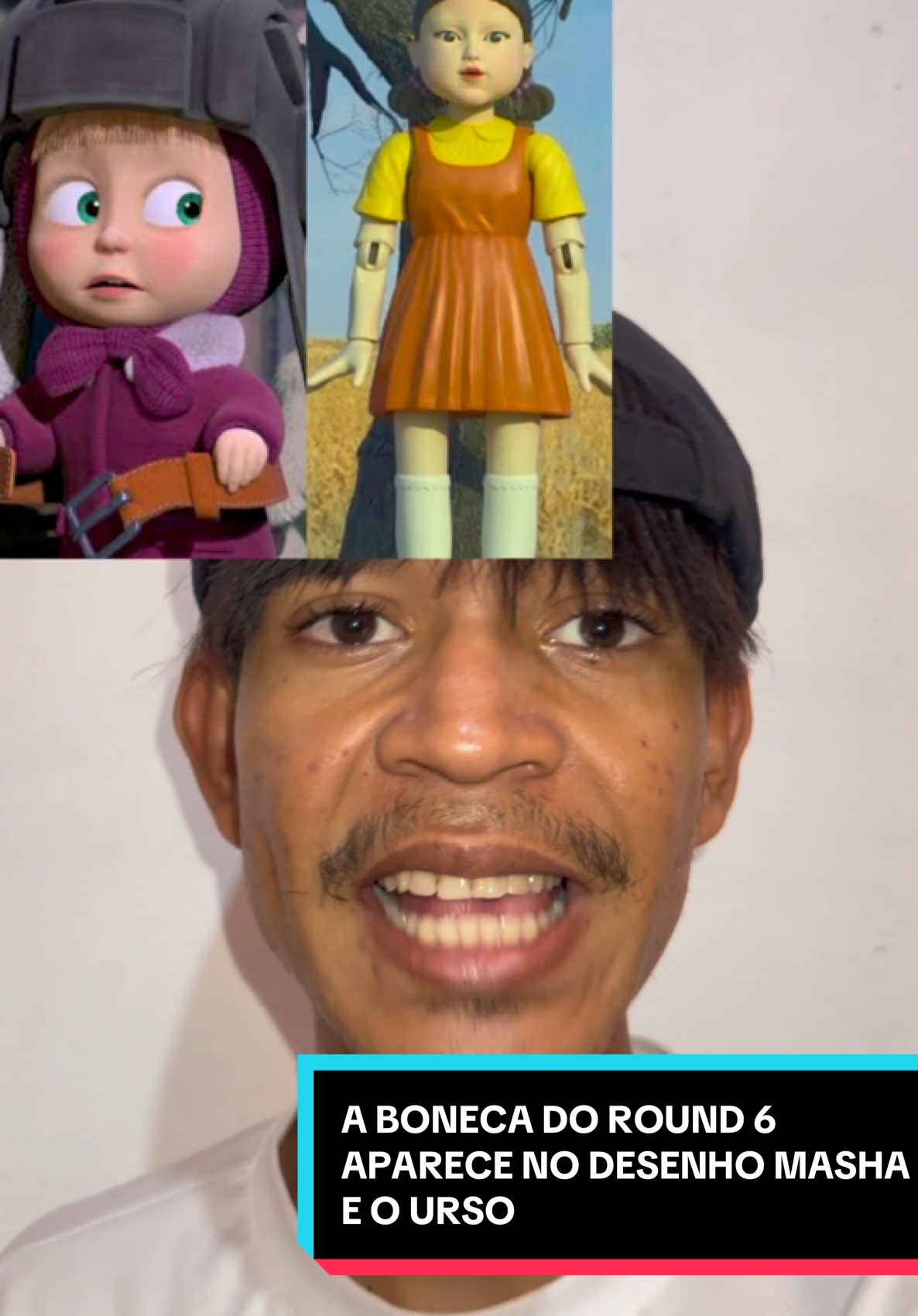 A BONECA DO ROUND 6 APARECE NO DESENHO | Josiel Josenor (Kids) (@zyellkids)
