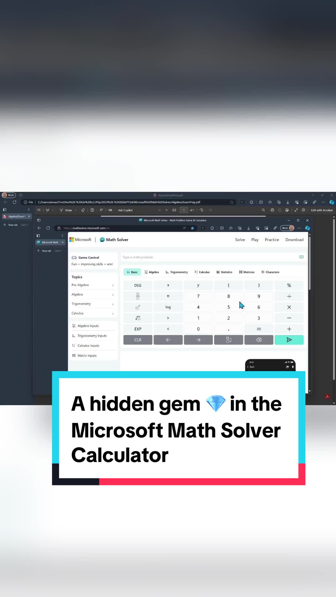 Microsoft Math (@microsoftmath) - Urlebird