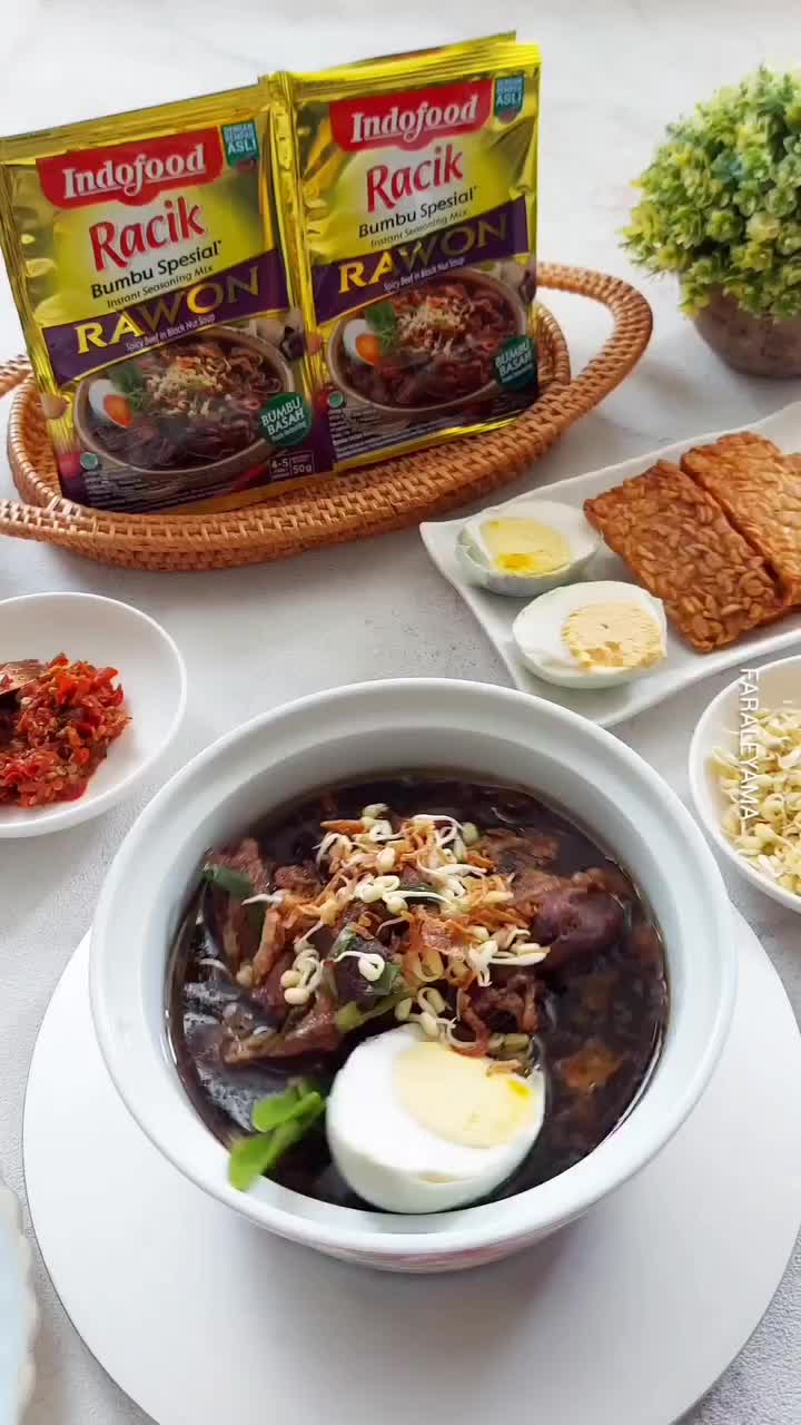 Kali ini aku masak rawon pakai Racik | tokotamochi (@nifin)