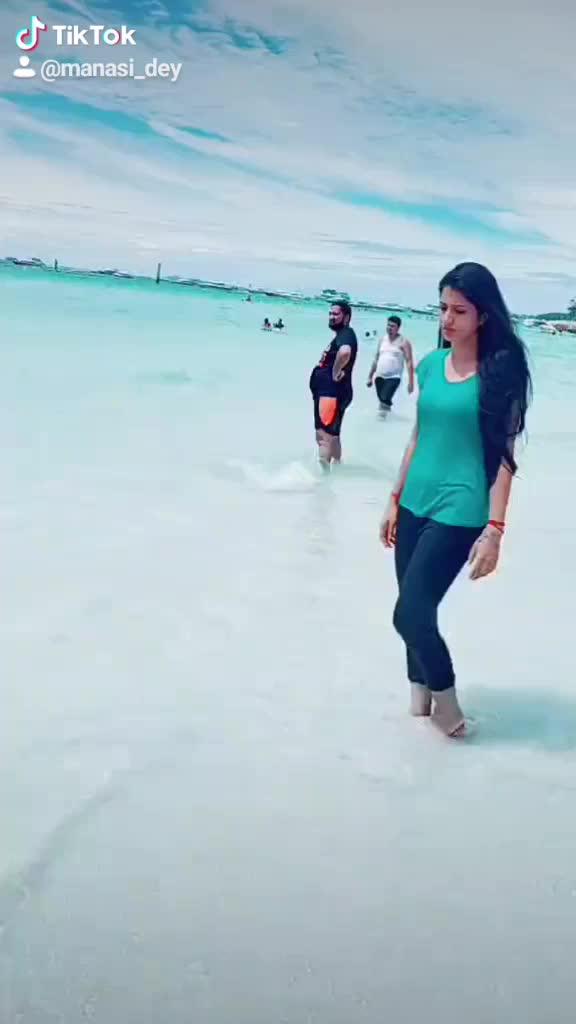 Sagar sang kinare hai 😍😍 #tiktokindia | Manasi Dey (@manasi_dey)