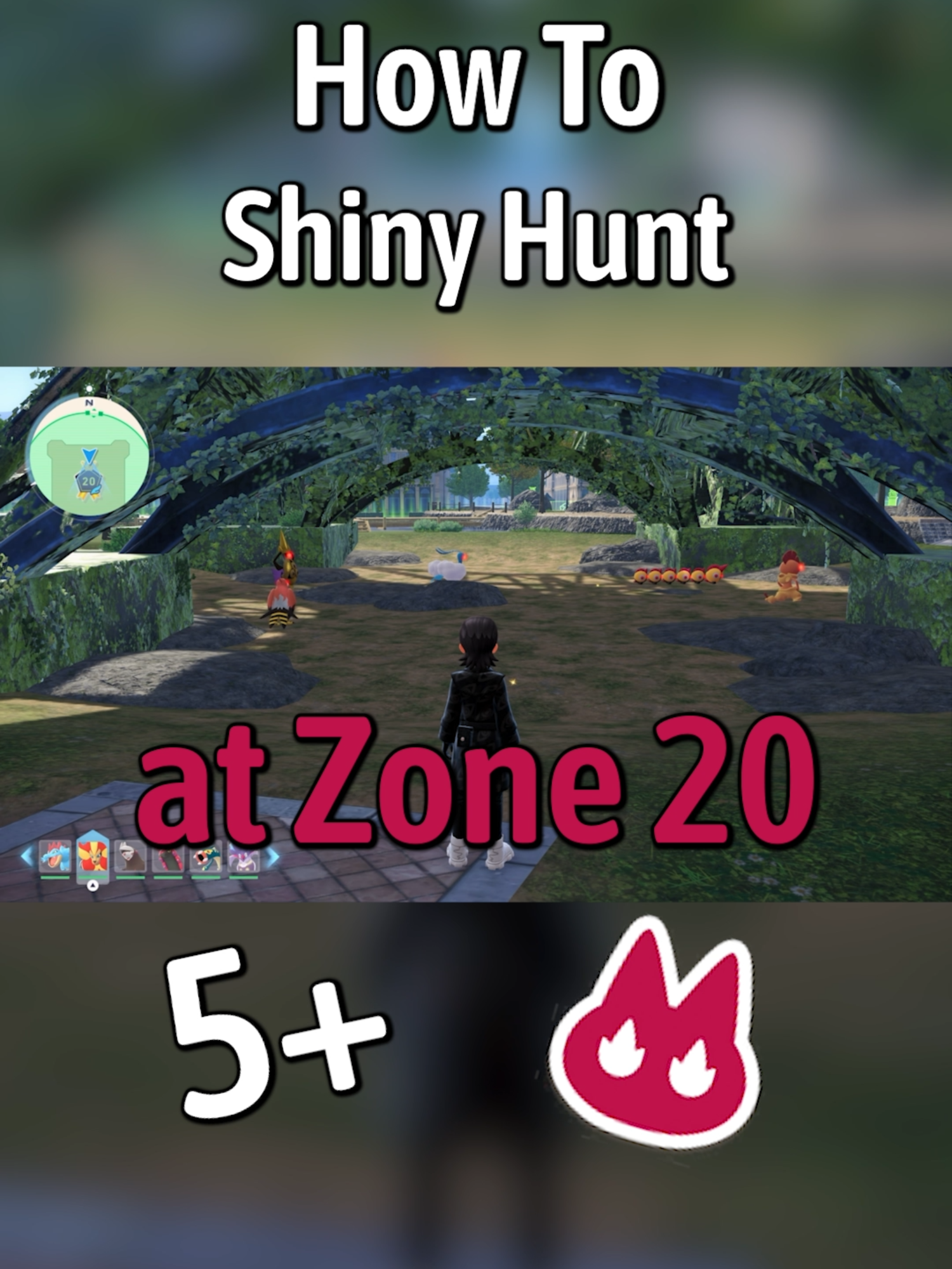 HOW TO SHINY HUNT 5+ ALPHAS At Zone 20 | Antonic (@yt_antonic)
