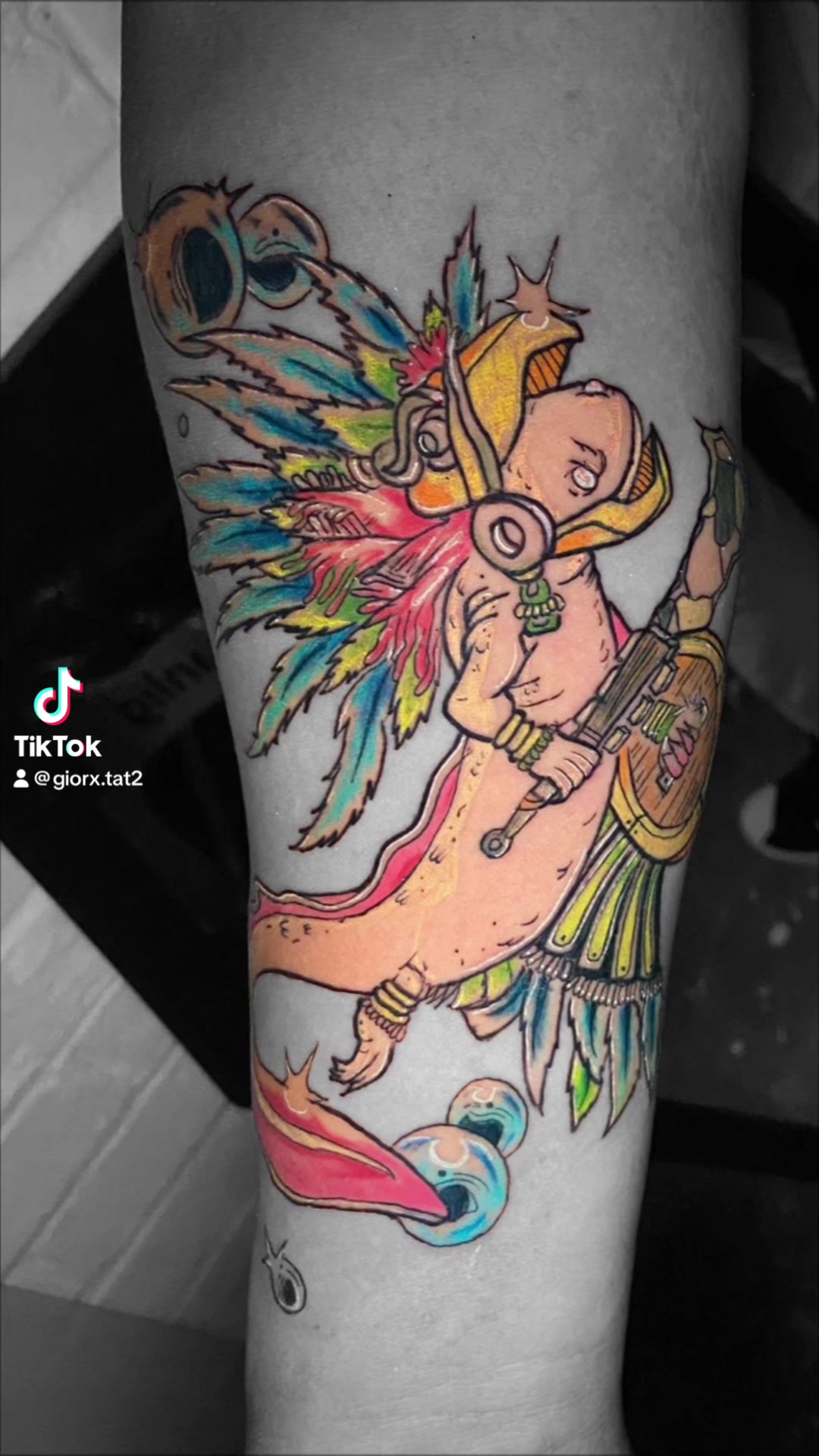 Axolote mexicano o ajolote mexicano El | Kingofdiamond.tattoo ...